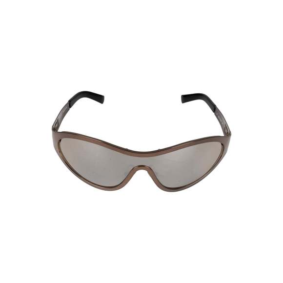 Gucci | Accessories | Gucci Gucci Metallic Shield Sunglasses | Poshmark